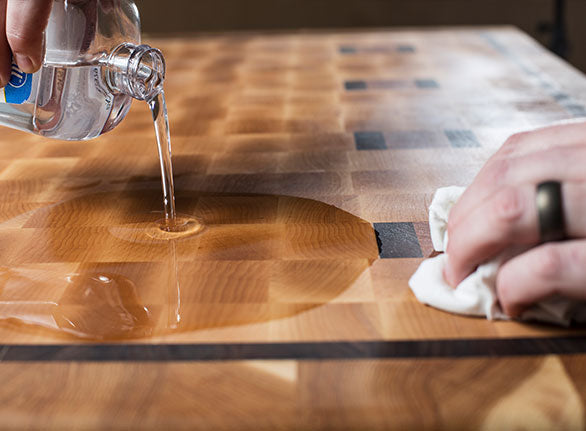 HOW TO CARE FOR BUTCHER BLOCK – Bison Woodworking